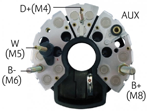 Rectificador Bosch Mercedes Benz/Scania/Volvo - Encendido Ferman